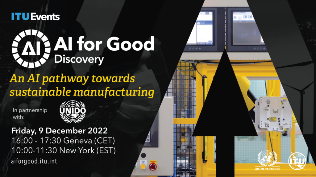 An “AI” Pathway Towards Sustainable Manufacturing - AI for Good