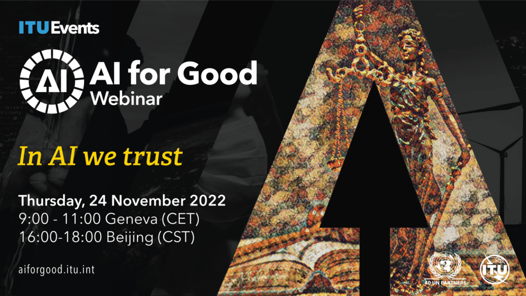 In AI we trust - AI for Good