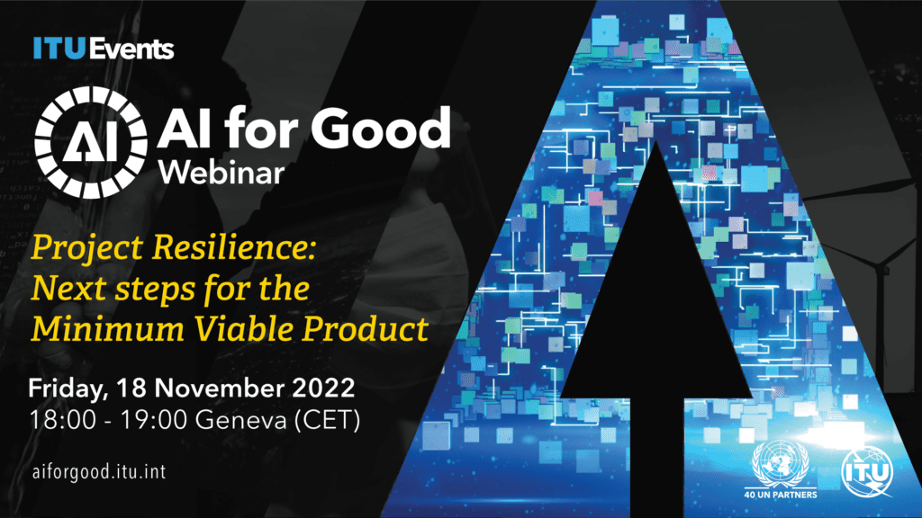 Project Resilience: Next steps for the Minimum Viable Product (MVP ...