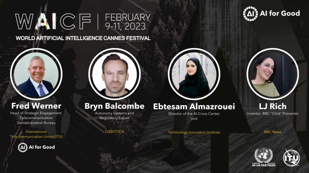 AI for Good at WAICF 2023 (World Artificial Intelligence Cannes Festival) - AI for Good