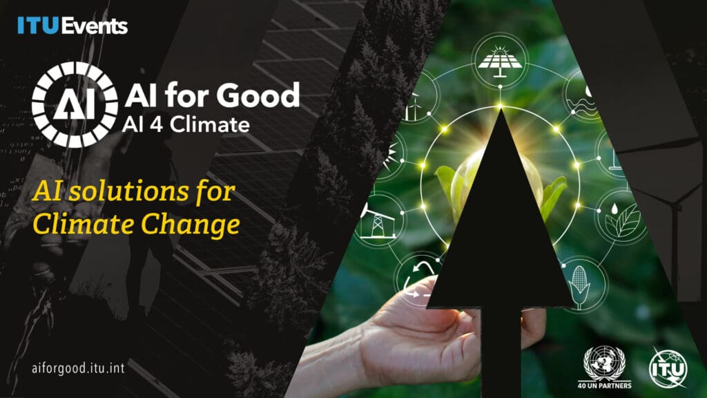 AI/ML solutions for climate change - AI for Good