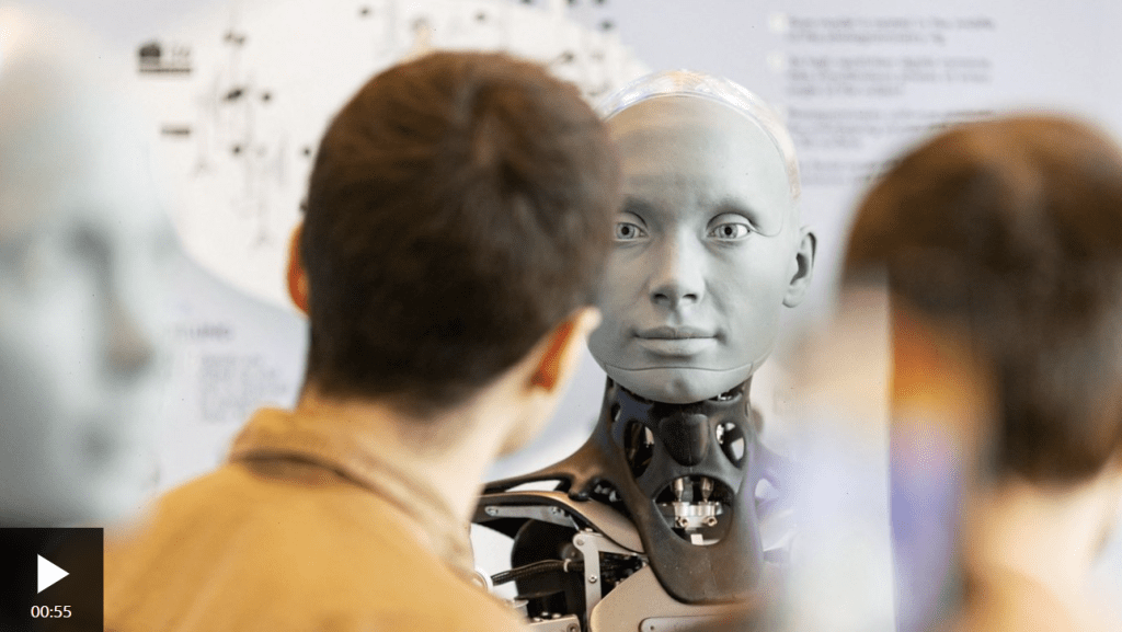 AI robot asked 'will you rebel against humans'? - AI for Good