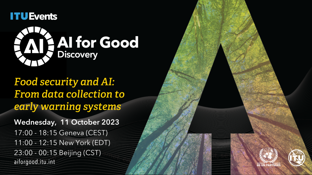 Food security and AI: From data collection to early warning systems ...
