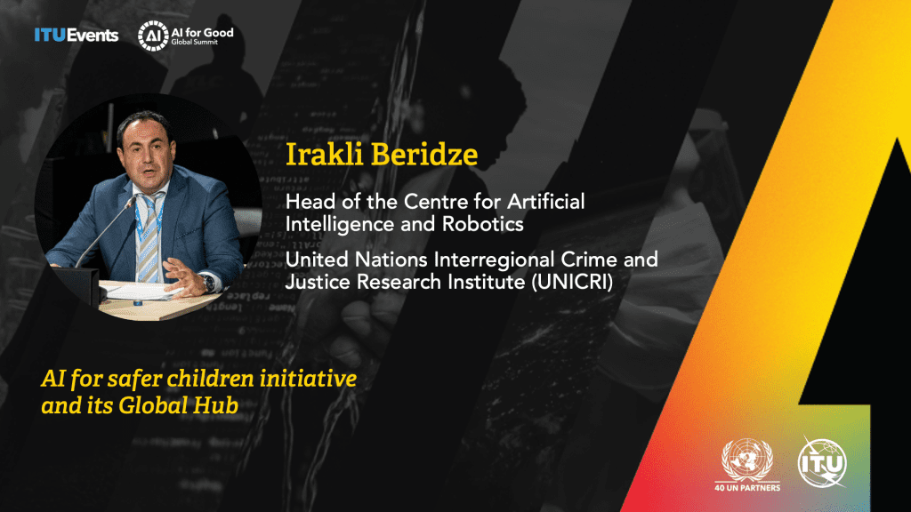 (Replay) AI for safer children initiative and its Global Hub - AI for Good