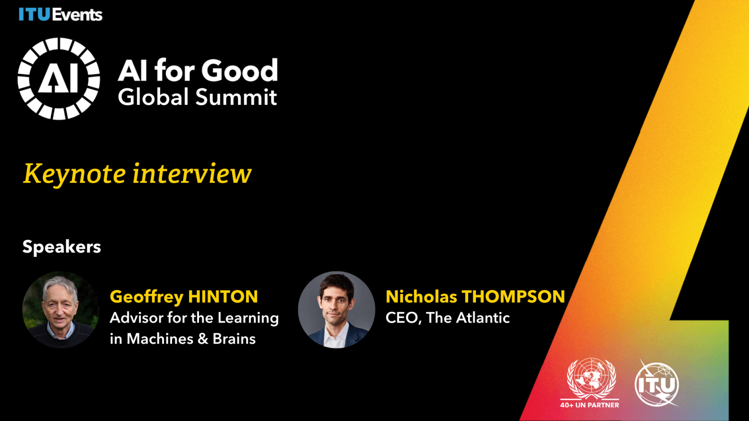 Geoffrey Hinton - AI for Good