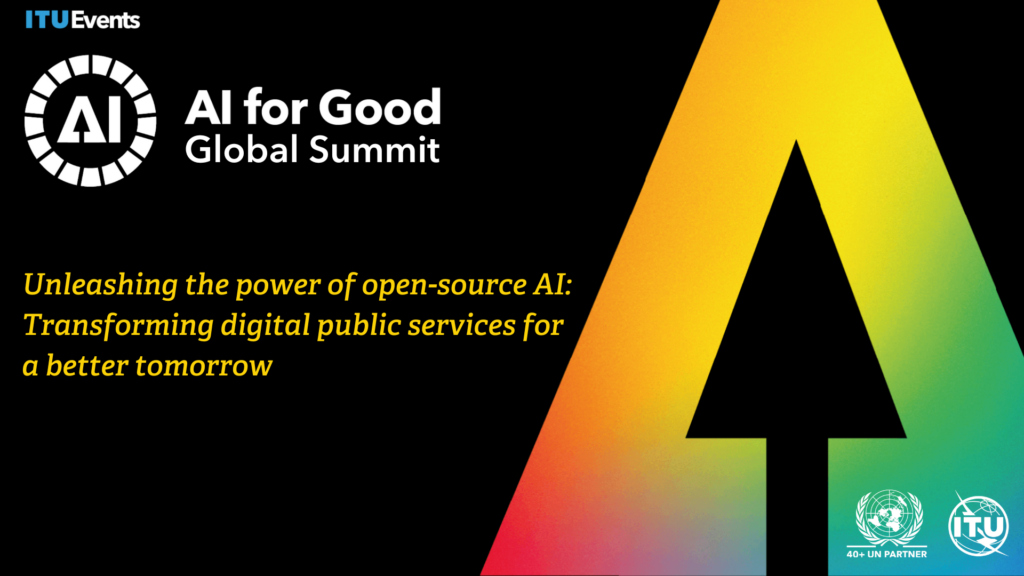 Discovery - Open Source AI for Digital Public Goods - AI for Good