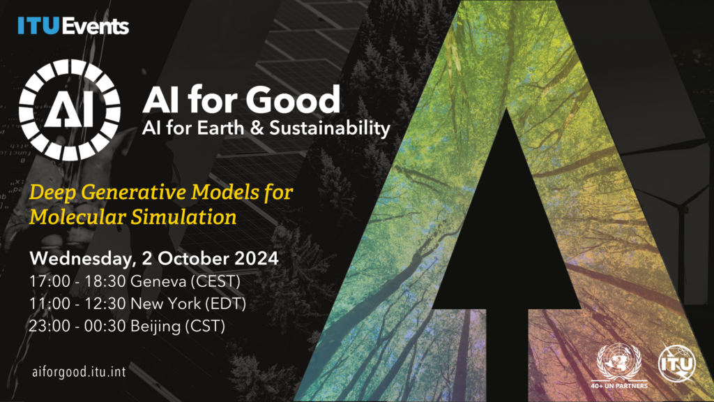 Deep Generative Models for Molecular Simulation - AI for Good