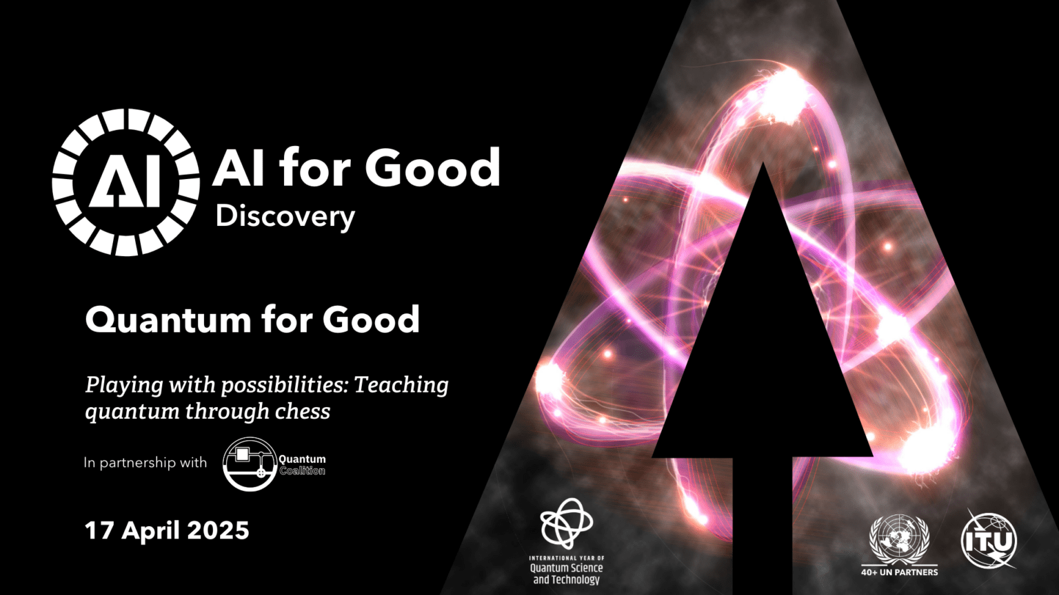 Playing with possibilities: Teaching quantum through chess - AI for Good